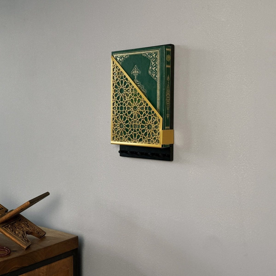 Metal Quran Box and Rosary Hanger