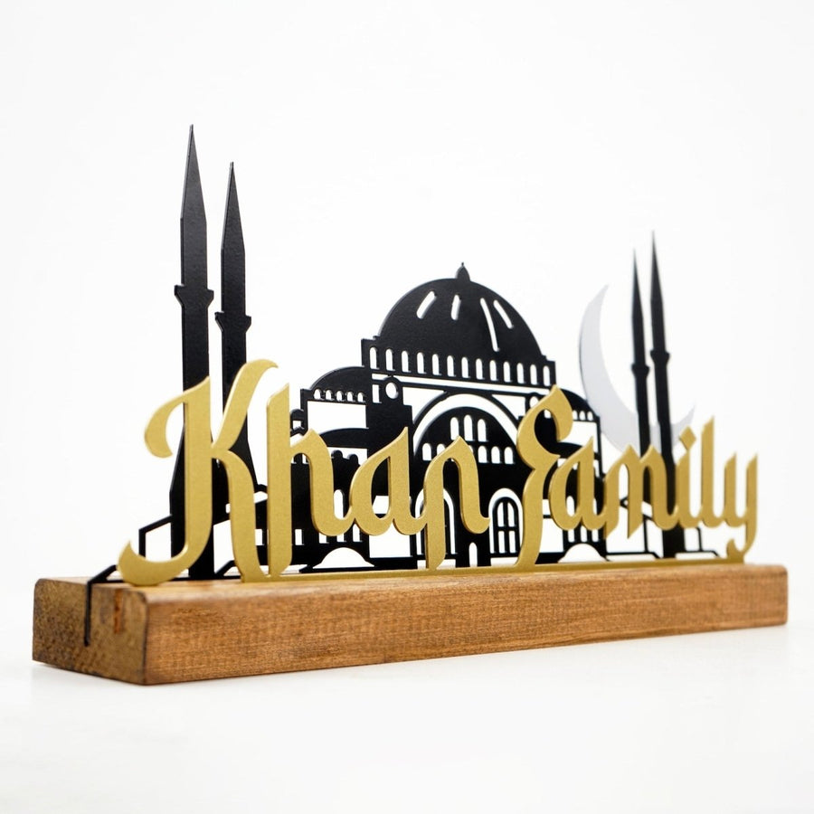 Islamic Table Decor - Hagia Sophia&Mosque Design, Customizable