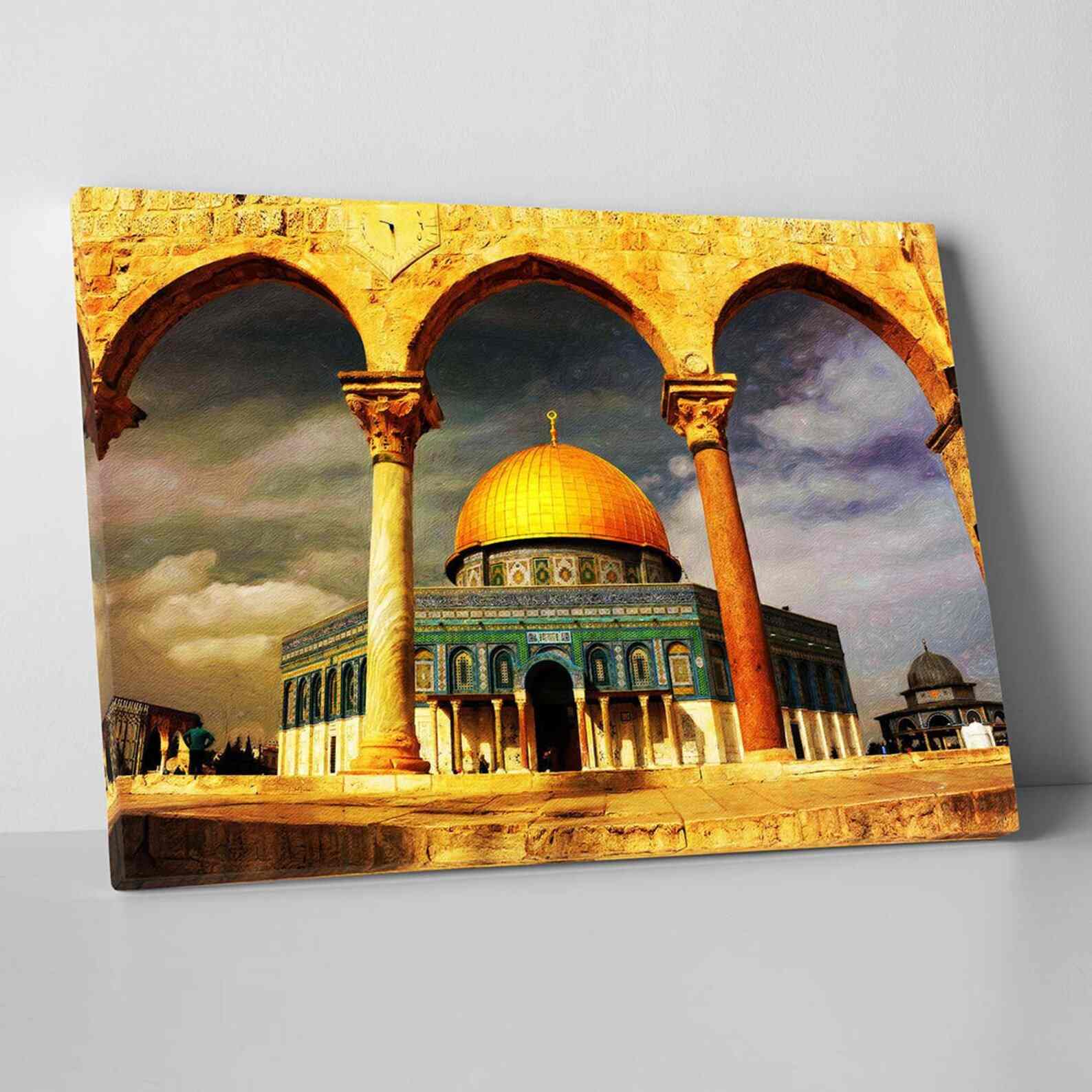 Masjid Al Aqsa Islamic Wall Art Canvas Printing